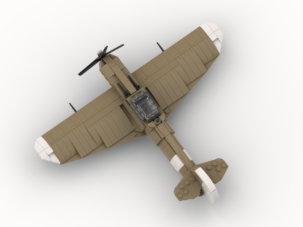 LEGO MOC Messerschmitt Bf 109 F-4 Trop by copernicus508 | Rebrickable ...