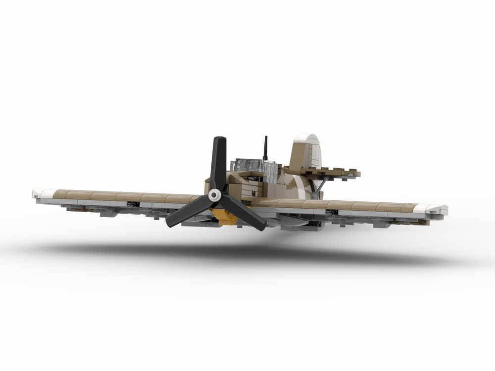 LEGO MOC Messerschmitt Bf 109 F-4 Trop by copernicus508 | Rebrickable - Build with LEGO