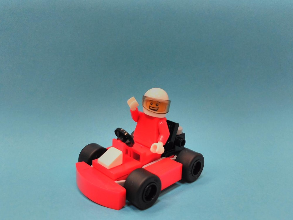 LEGO MOC Minifig Go-Kart by esfrolios | Rebrickable - Build with LEGO