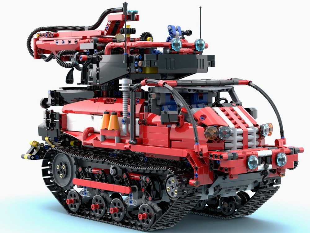 LEGO MOC Firetruck by oshylnyk | Rebrickable - Build with LEGO