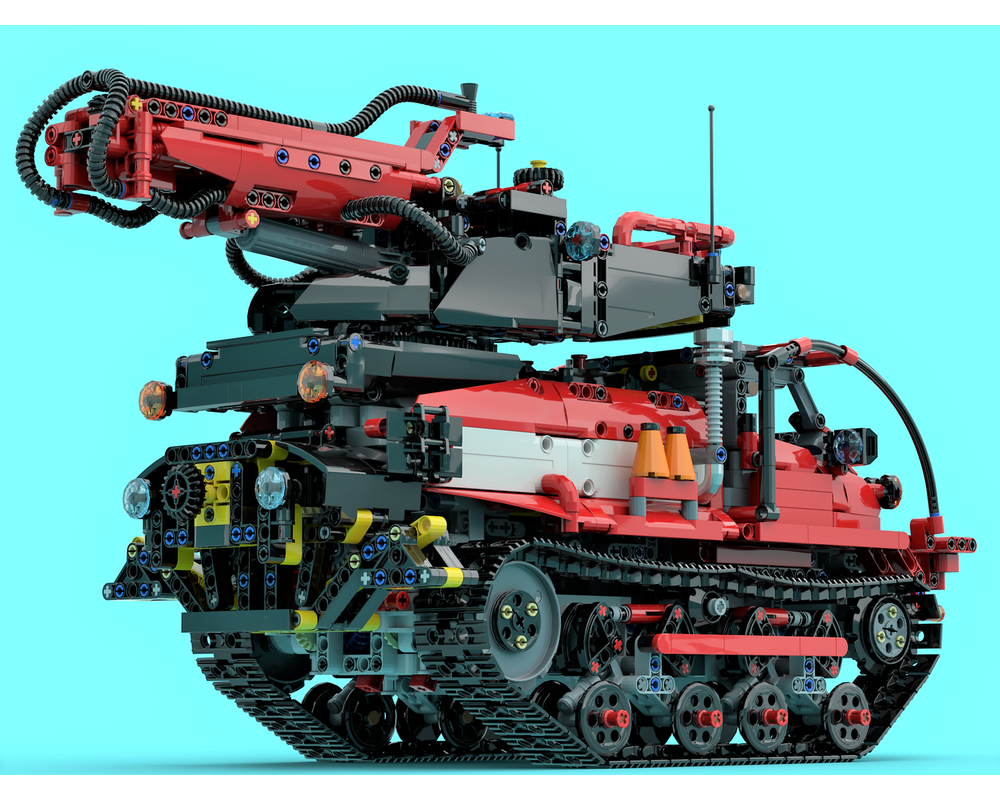 LEGO MOC Firetruck by oshylnyk | Rebrickable - Build with LEGO