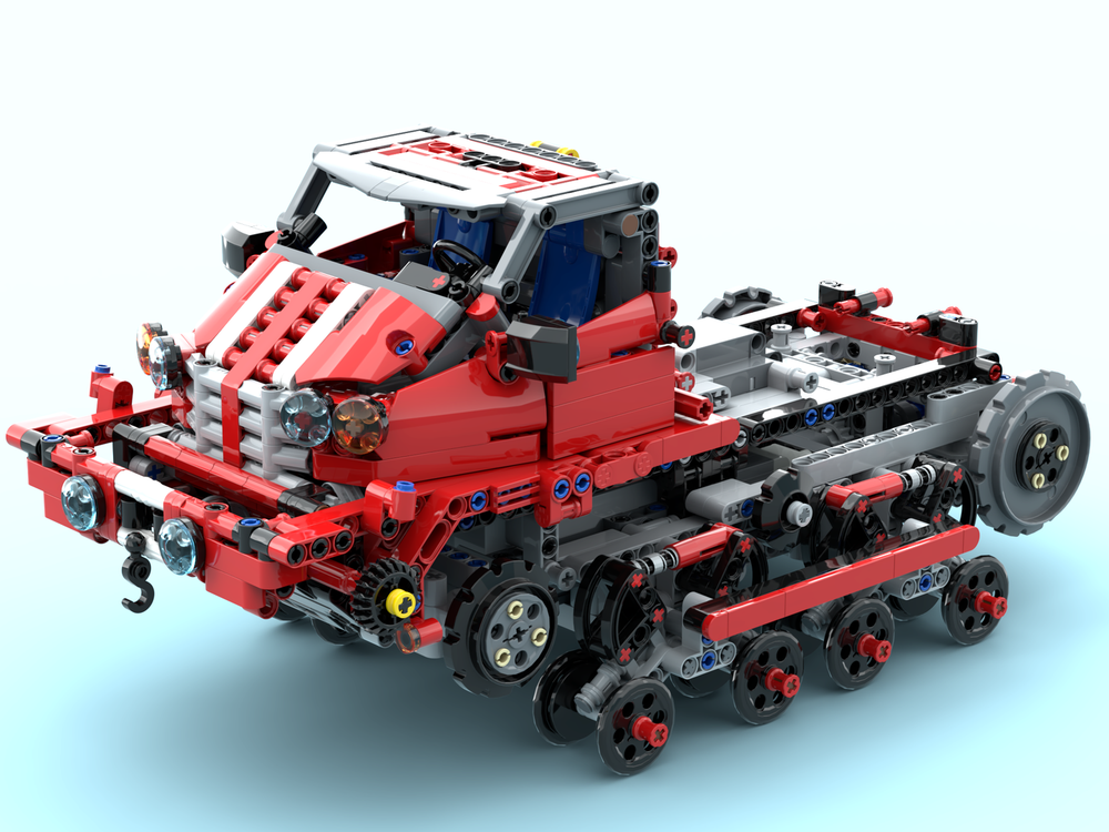Lego Moc Firetruck By Oshylnyk Rebrickable Build With Lego