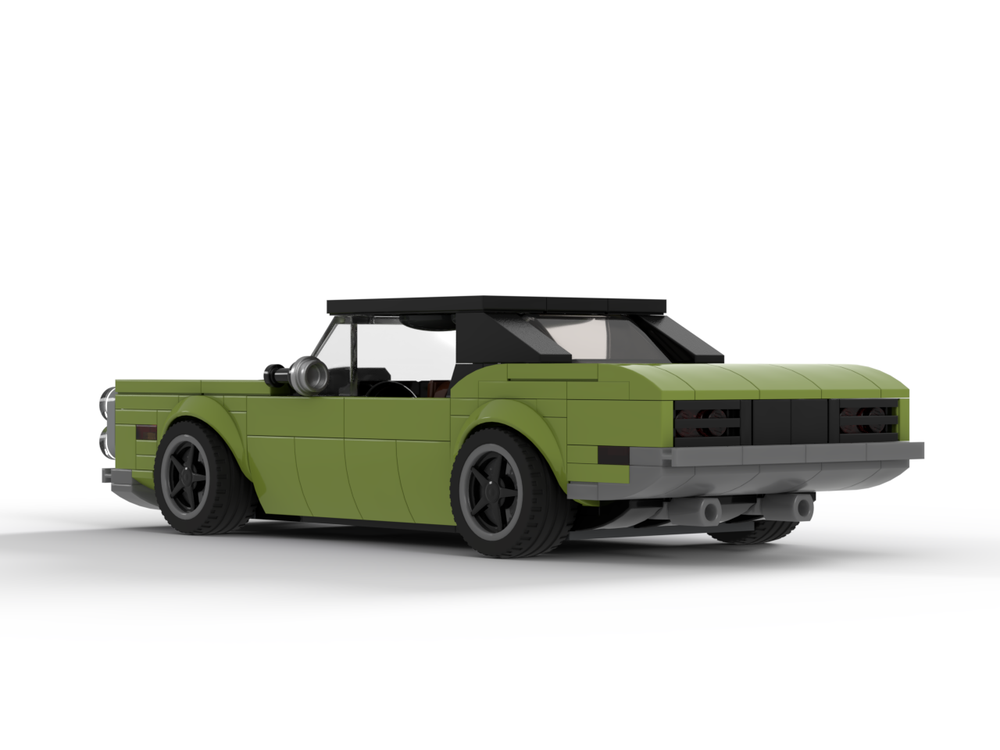Lego Moc Pontiac Gto By Linse Rebrickable Build With Lego