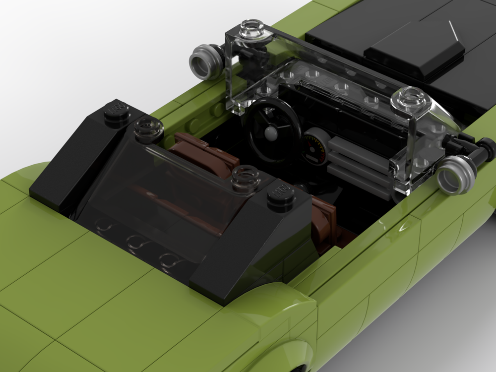 Lego Moc Pontiac Gto By Linse Rebrickable Build With Lego