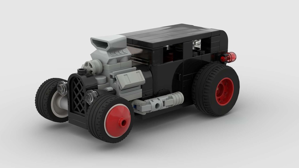 LEGO MOC 1932 Ford Model A Sedan Hot Rod / Rat Rod by Thefrankster ...