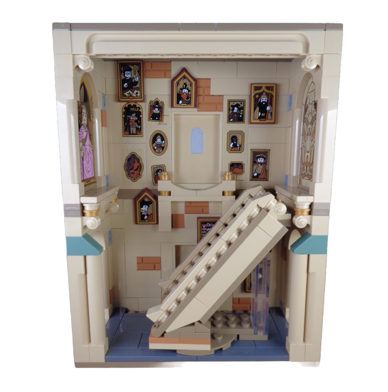 LEGO MOC HP Modular - Grand Staircase by Pandabrickable | Rebrickable ...