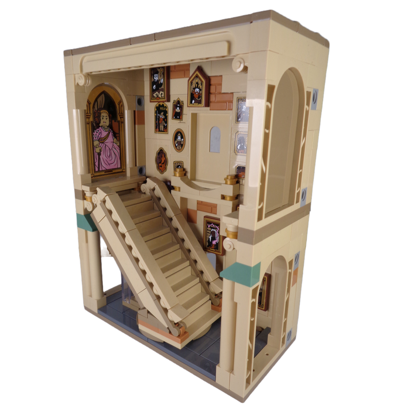 LEGO MOC HP Modular - Grand Staircase by Pandabrickable | Rebrickable ...
