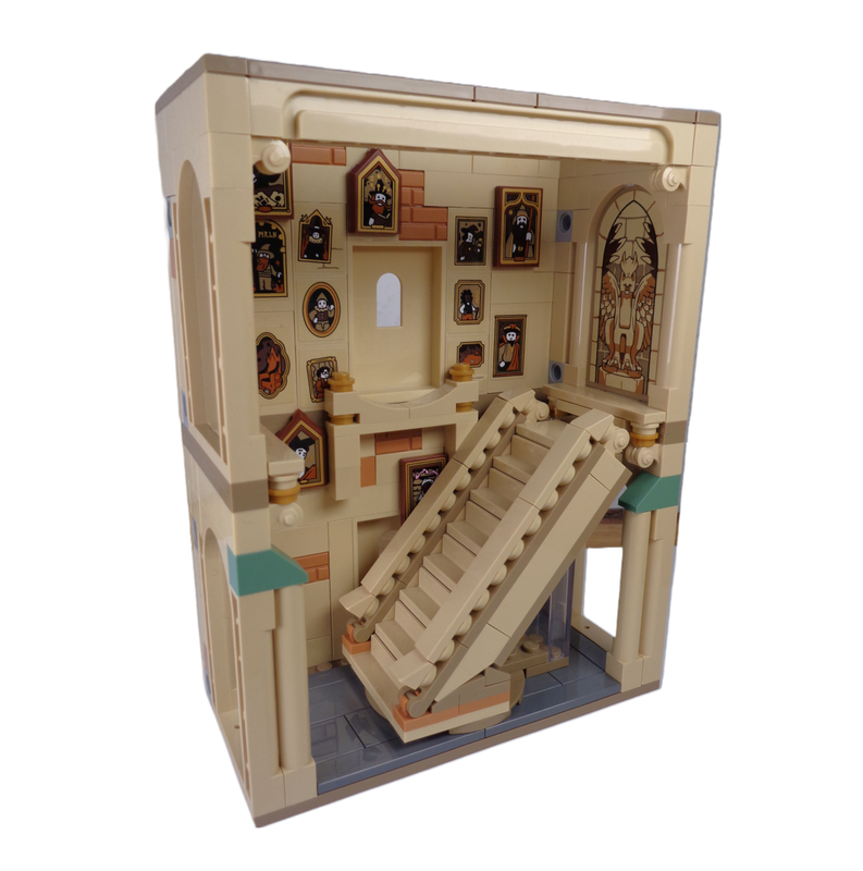 LEGO MOC HP Modular - Grand Staircase by Pandabrickable | Rebrickable ...