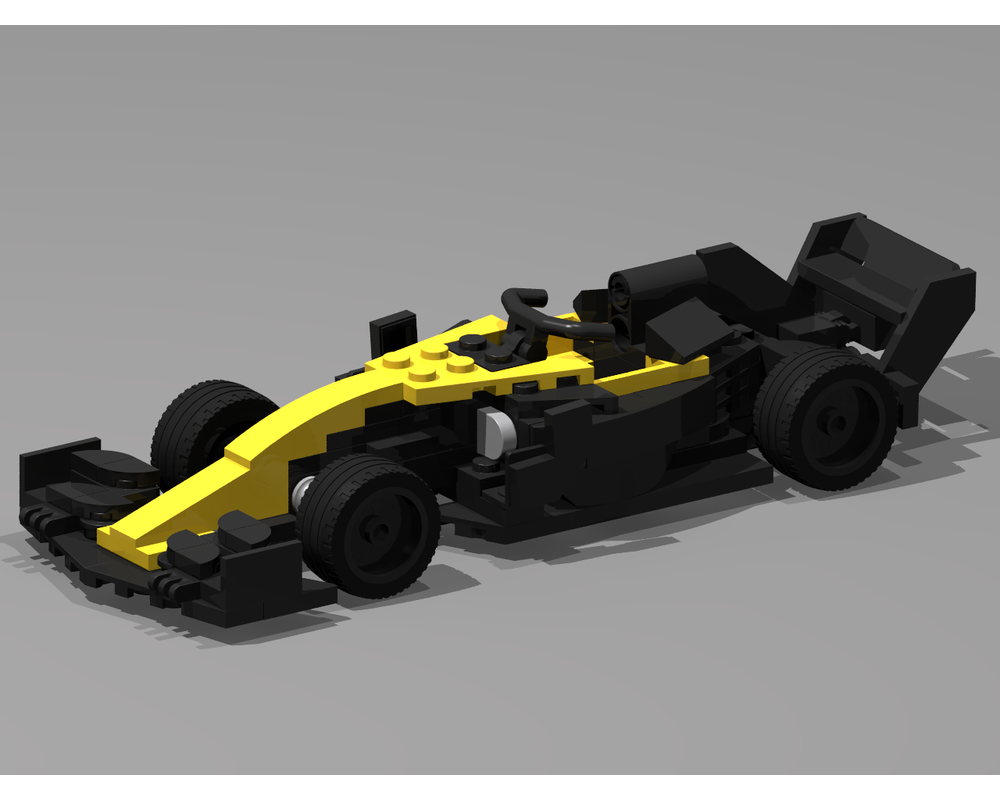 LEGO MOC 2018 Renault RS18 w/HALO F1 by deconsnowman | Rebrickable ...