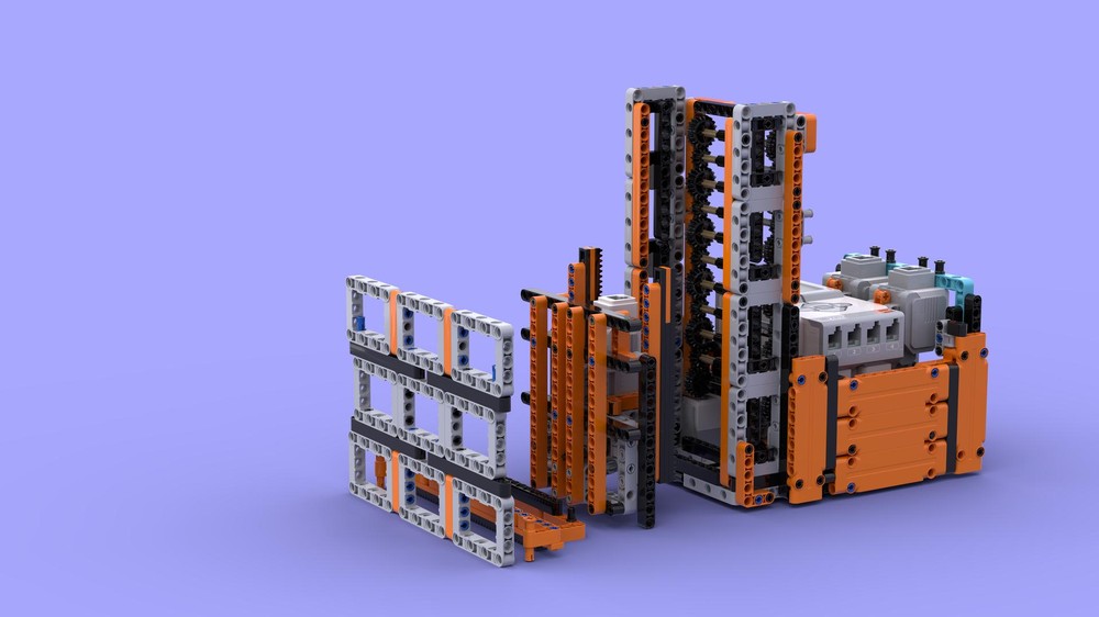 LEGO MOC Will 3.0 "Moving Wall" EV3 with 2D elevator For FIRST Lego League by GeneWorx ...