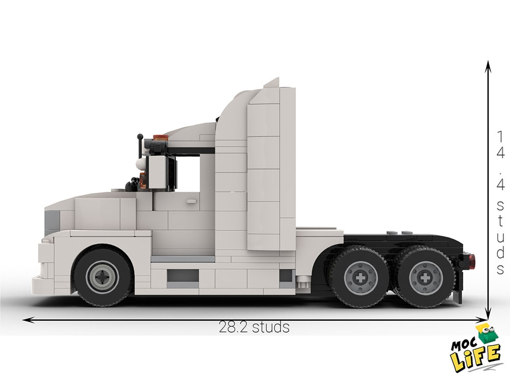 LEGO MOC Kenworth T600 by MocLife | Rebrickable - Build with LEGO
