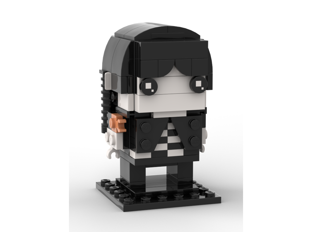 LEGO MOC Wednesday & Enid - Free Time Outfit - Brickheadz by togemini ...