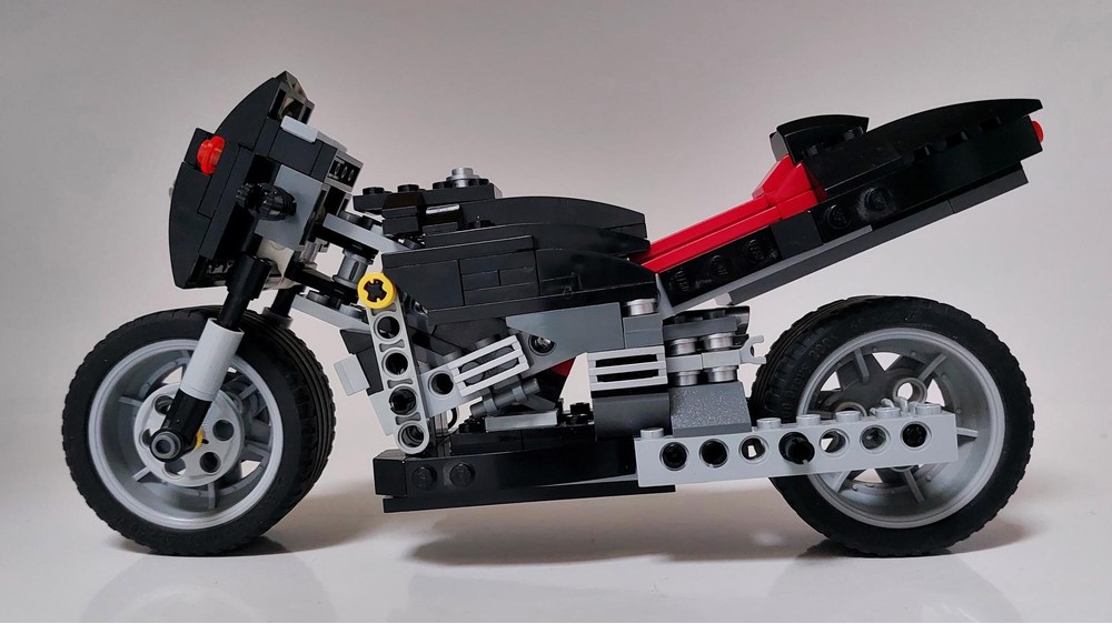 LEGO MOC LEGO 4896 Motorcycle C-Model by Jaggel | Rebrickable - Build ...
