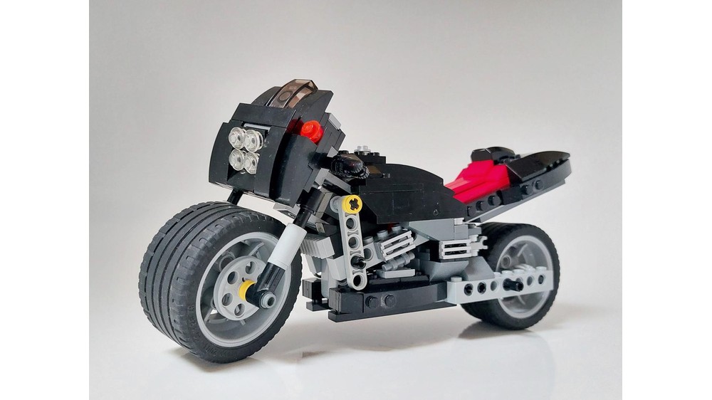 LEGO MOC LEGO 4896 Motorcycle C-Model by Jaggel | Rebrickable - Build ...