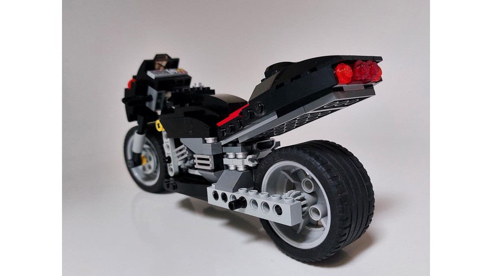 LEGO MOC LEGO 4896 Motorcycle C-Model by Jaggel | Rebrickable - Build ...