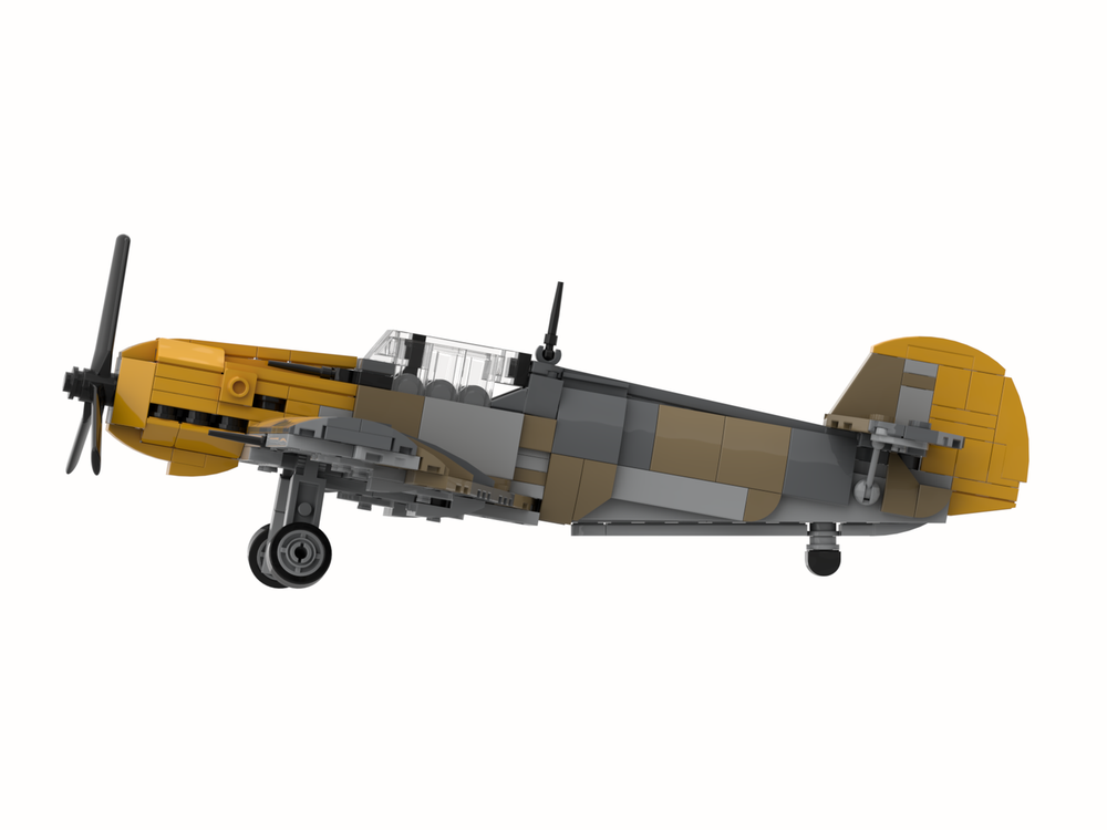 LEGO MOC Messerschmitt Bf 109 F-4 Trop by copernicus508 | Rebrickable - Build with LEGO