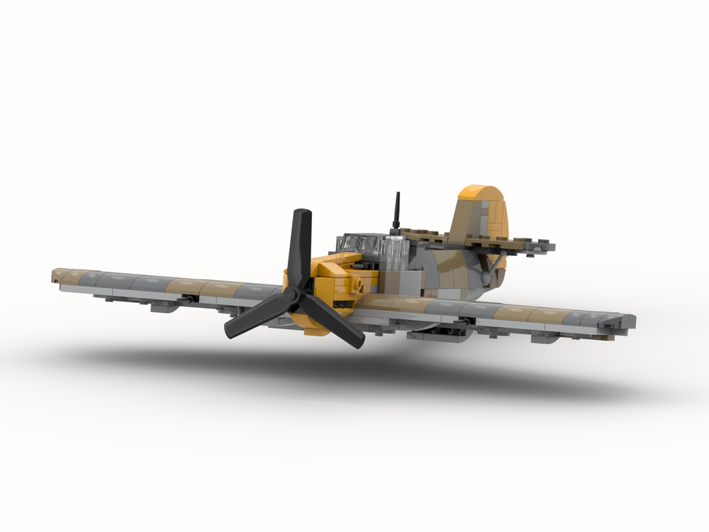 LEGO MOC Messerschmitt Bf 109 F-4 Trop by copernicus508 | Rebrickable ...