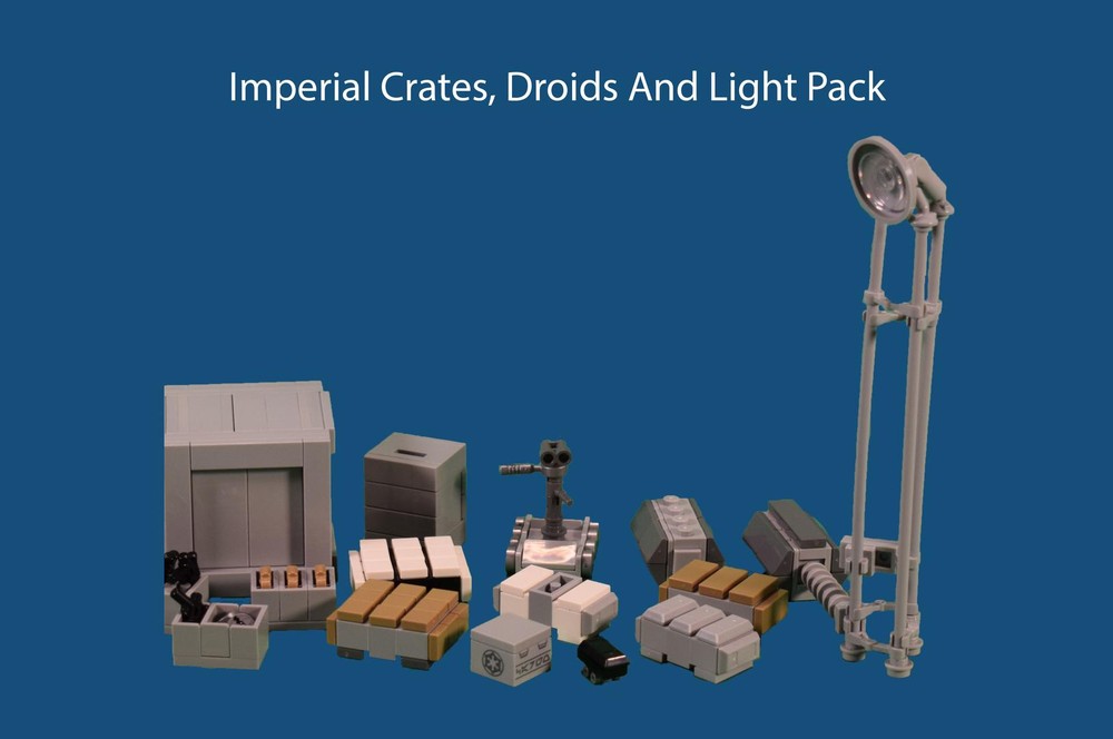 LEGO MOC-133675 Imperial Crates, Droids And Light Pack by Wiktor ...