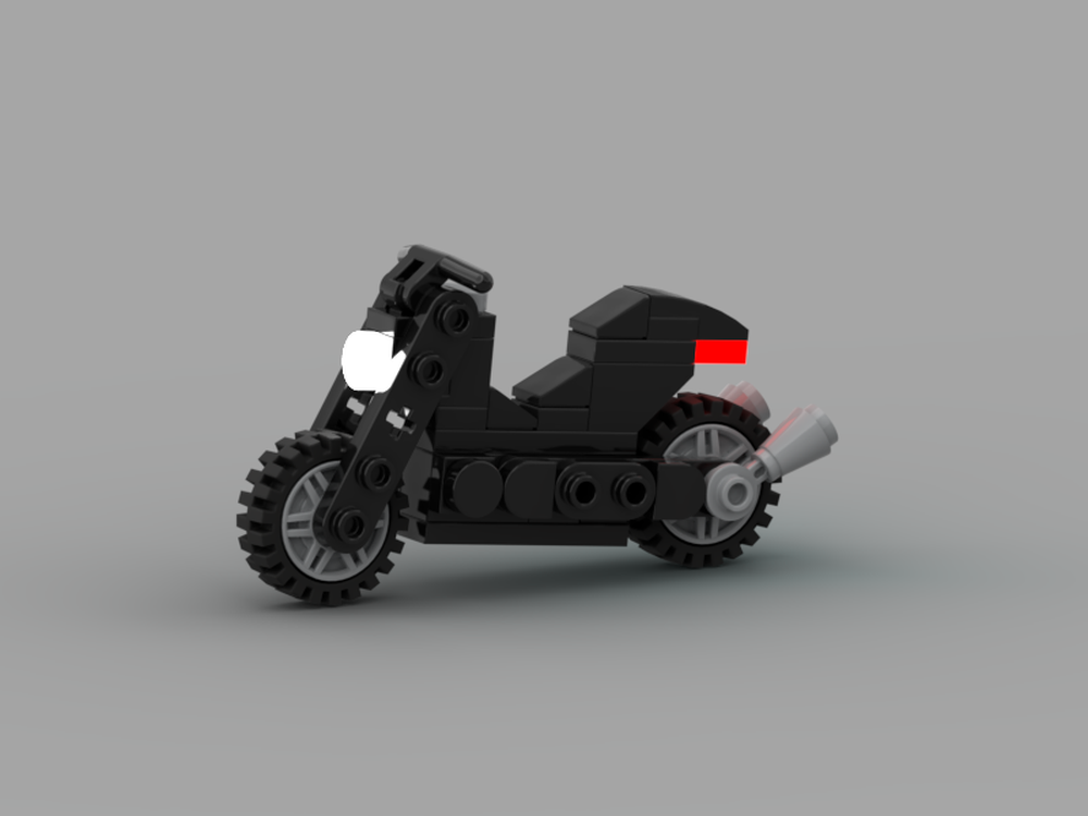LEGO MOC Custom Minifig Fitting Motorcycle by SuperBrickz ...