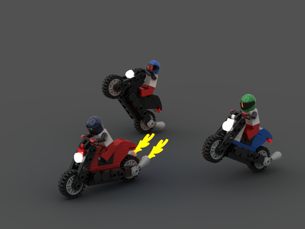 LEGO MOC Custom Minifig Fitting Motorcycle by SuperBrickz ...