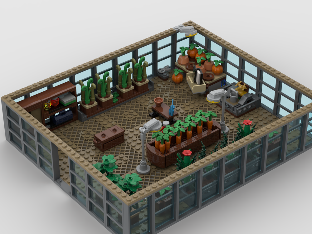 LEGO MOC Herbalogy Classroom by PauloJorgeRamos | Rebrickable - Build ...