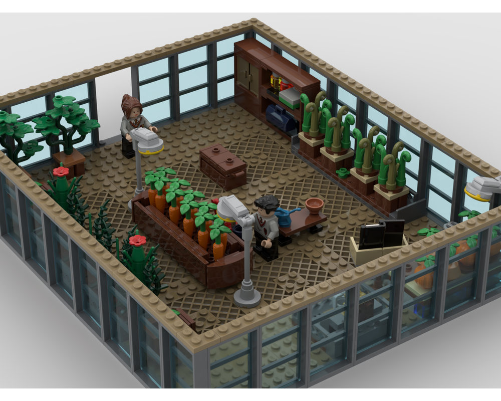 LEGO MOC Herbalogy Classroom by PauloJorgeRamos | Rebrickable - Build ...