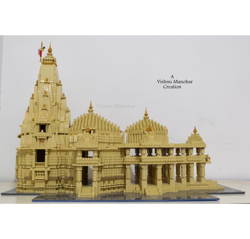 LEGO MOC Somnath Temple India by Dr. Vishnu Manohar | Rebrickable ...