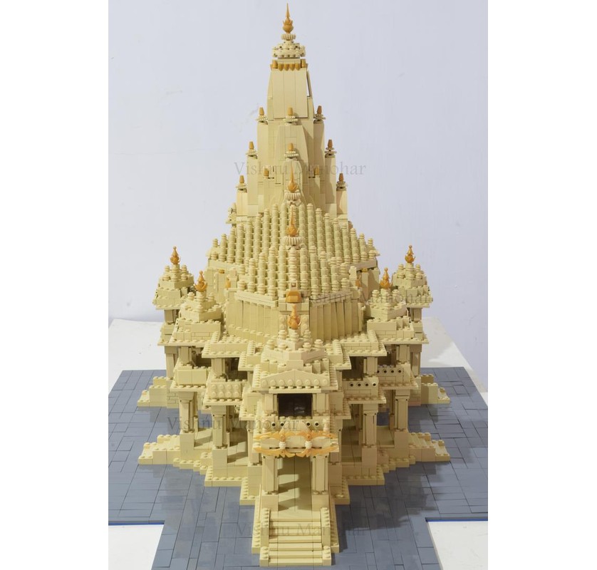 LEGO MOC Somnath Temple India by Dr. Vishnu Manohar | Rebrickable ...