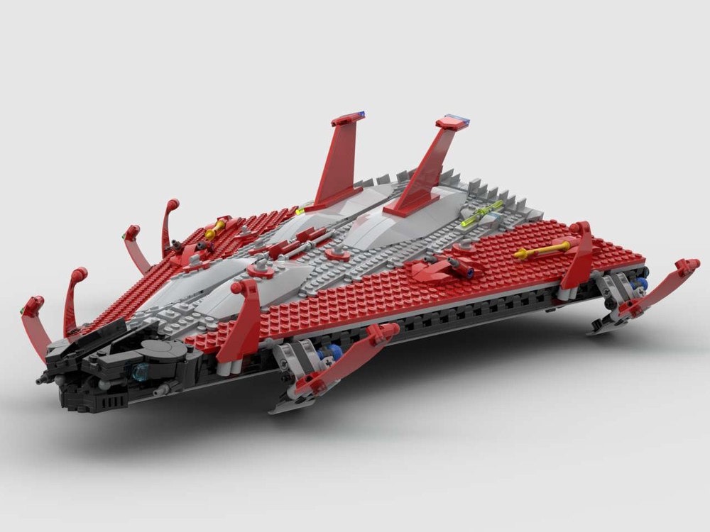 LEGO MOC Minkowski Starship by Emiliano Girina | Rebrickable - Build ...