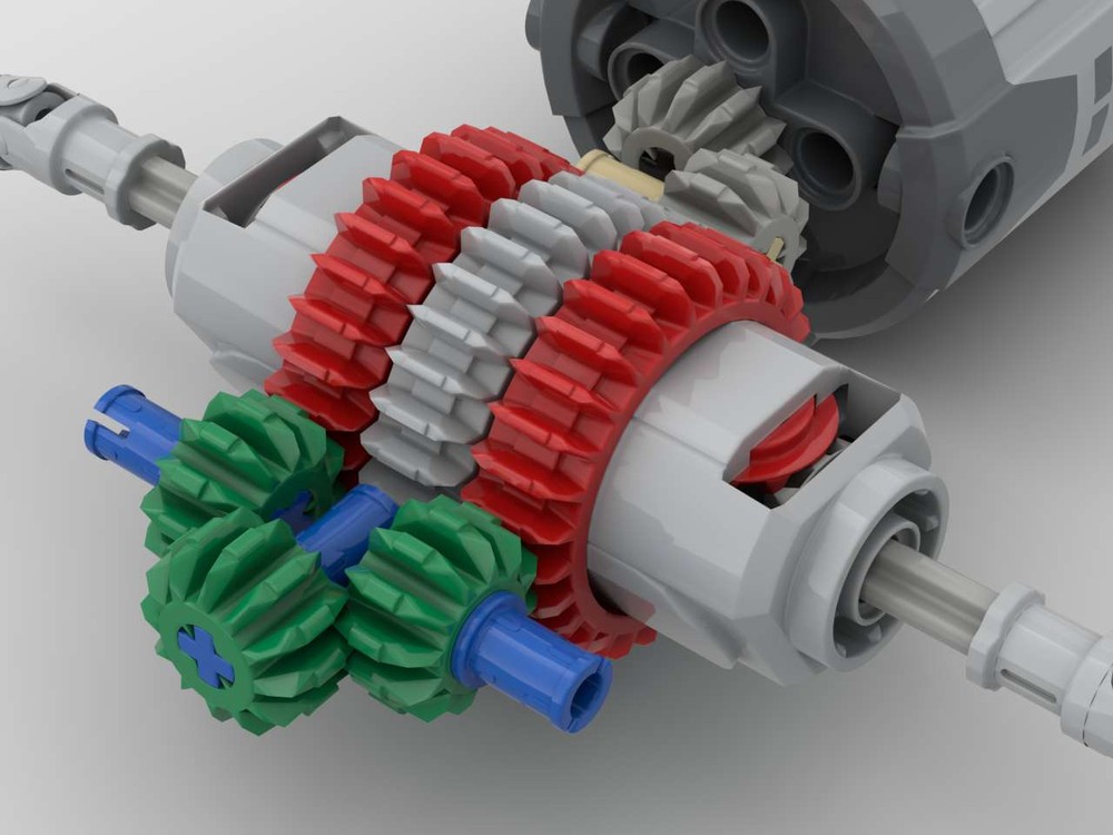 LEGO MOC Limited-Slip Differential (not Torsen) (LSD) by Emiliano ...