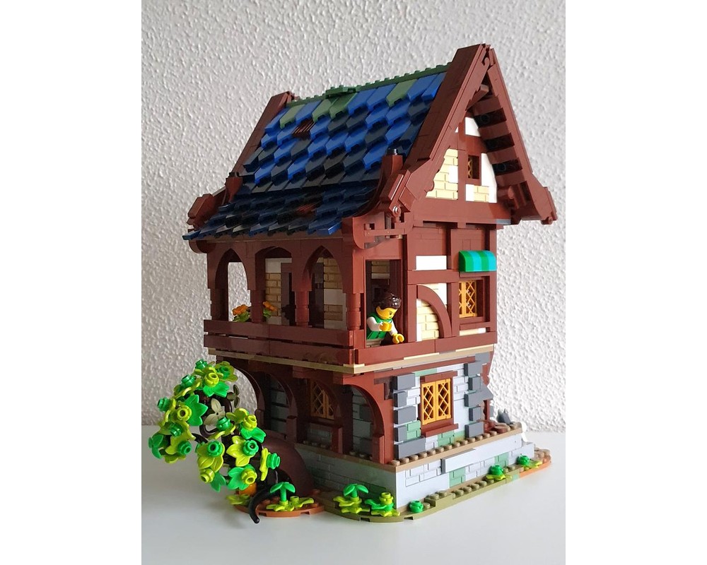LEGO MOC Medieval House #2 by Gr33tje13 | Rebrickable - Build with LEGO