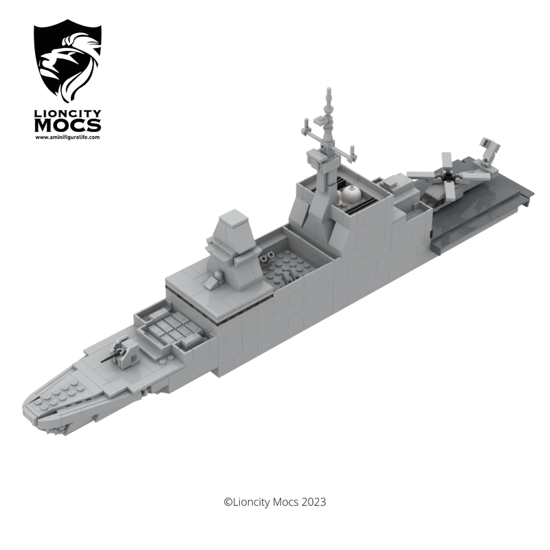 LEGO MOC Formidable-Class Frigate Custom Navy MOC by Lioncity Mocs ...