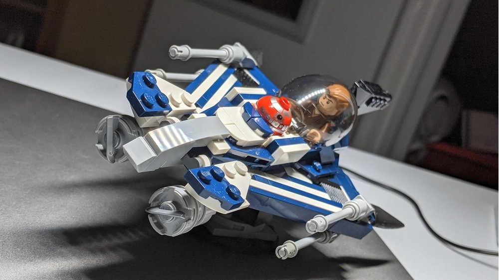 LEGO MOC Chibi Azure Angel - Anakin's Modified Jedi Starfighter - Chibi ...