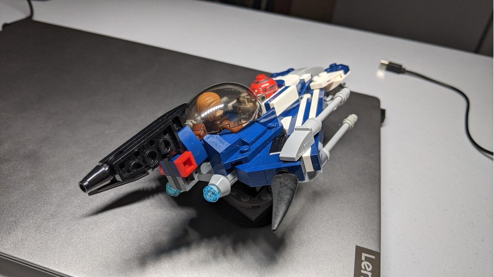 LEGO MOC Chibi Azure Angel - Anakin's Modified Jedi Starfighter - Chibi ...