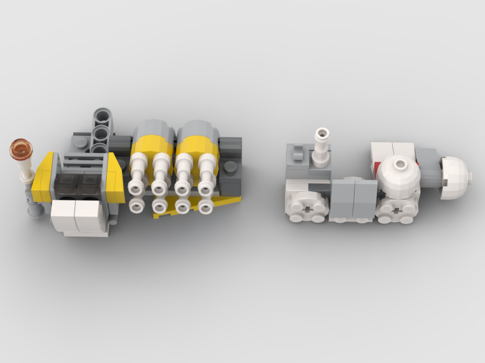 Lego Moc Rebel Cannon Battery By Drbrickler Rebrickable Build With