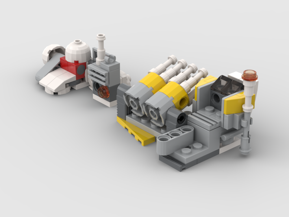 Lego Moc Rebel Cannon Battery By Drbrickler Rebrickable Build With