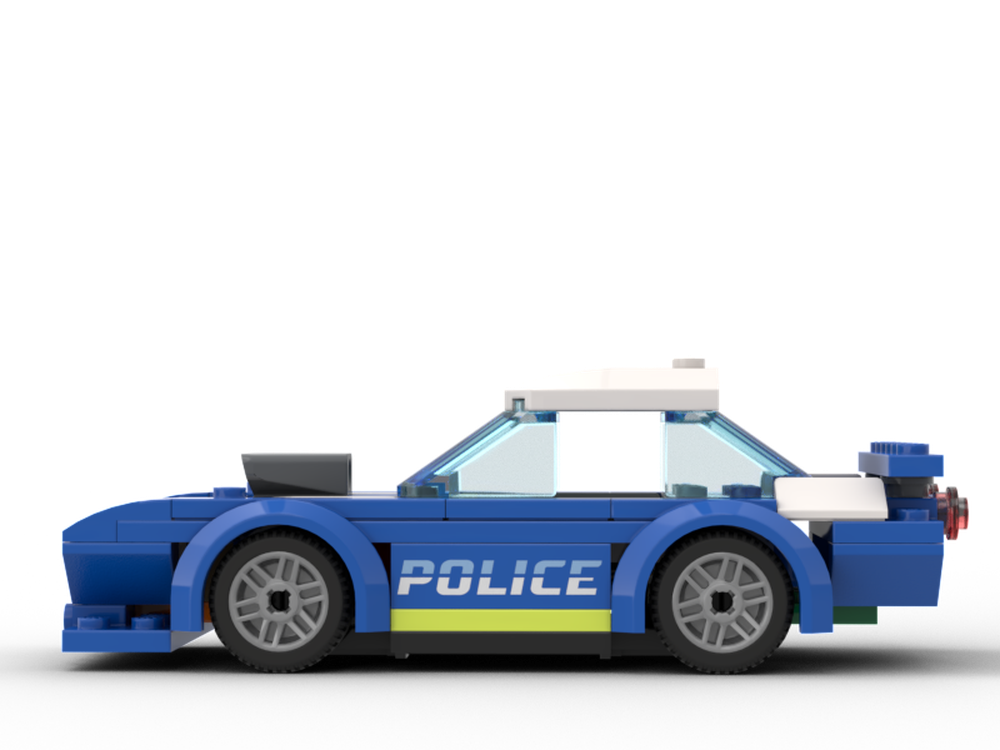 Lego Moc 60312 Hyper Police Car By Hoppepe Rebrickable Build With