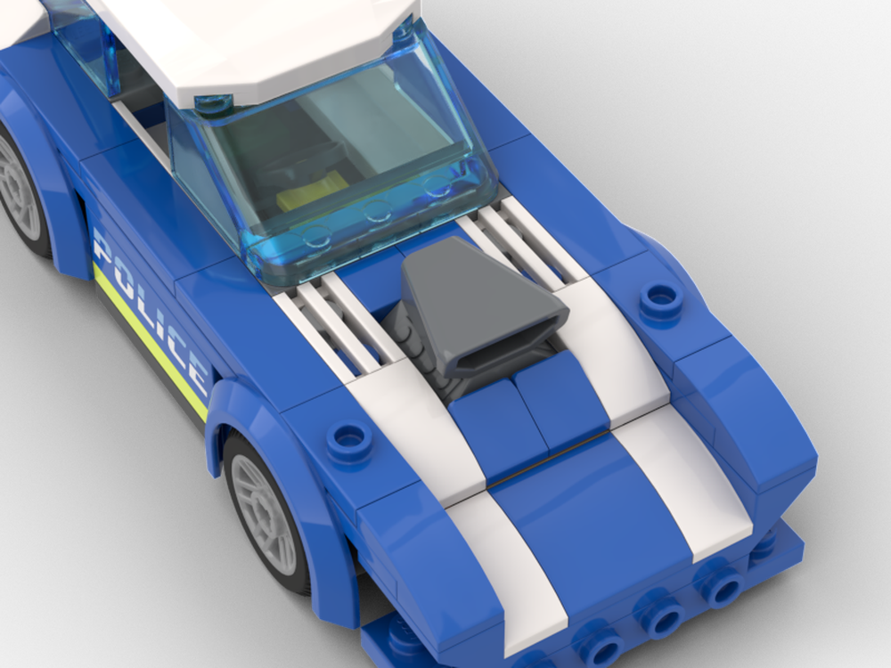 Lego Moc 60312 Hyper Police Car By Hoppepe Rebrickable Build With