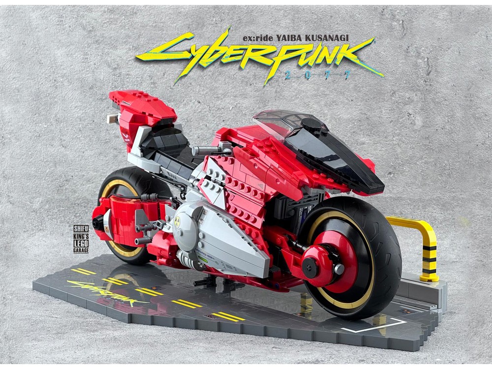 LEGO MOC cyberpunk 2077 bike (ex:ride YAIBA KUSANAGI) by alwaysking | Rebrickable - Build with LEGO