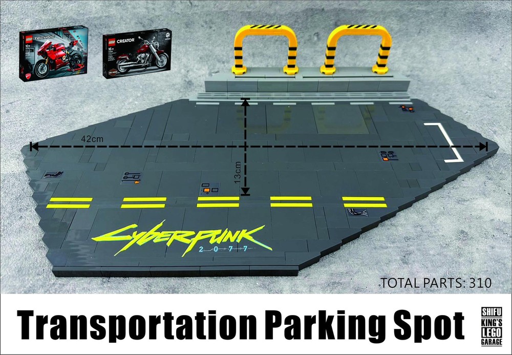 LEGO MOC Transportation Parking Spot by alwaysking | Rebrickable ...