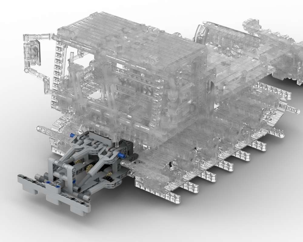 LEGO MOC Blade mechanism for Snow Groomer by Stinkwell Exhaust ...