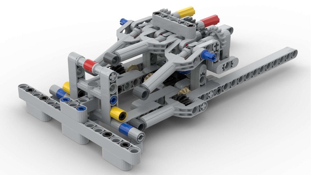 LEGO MOC Blade mechanism for Snow Groomer by Stinkwell Exhaust ...