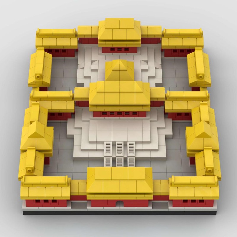 LEGO MOC The Forbidden City Center by uminuo | Rebrickable - Build with ...