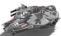 LEGO MOC-10219 Efferman's Vertical Stand for Millennium Falcon 75192 ...