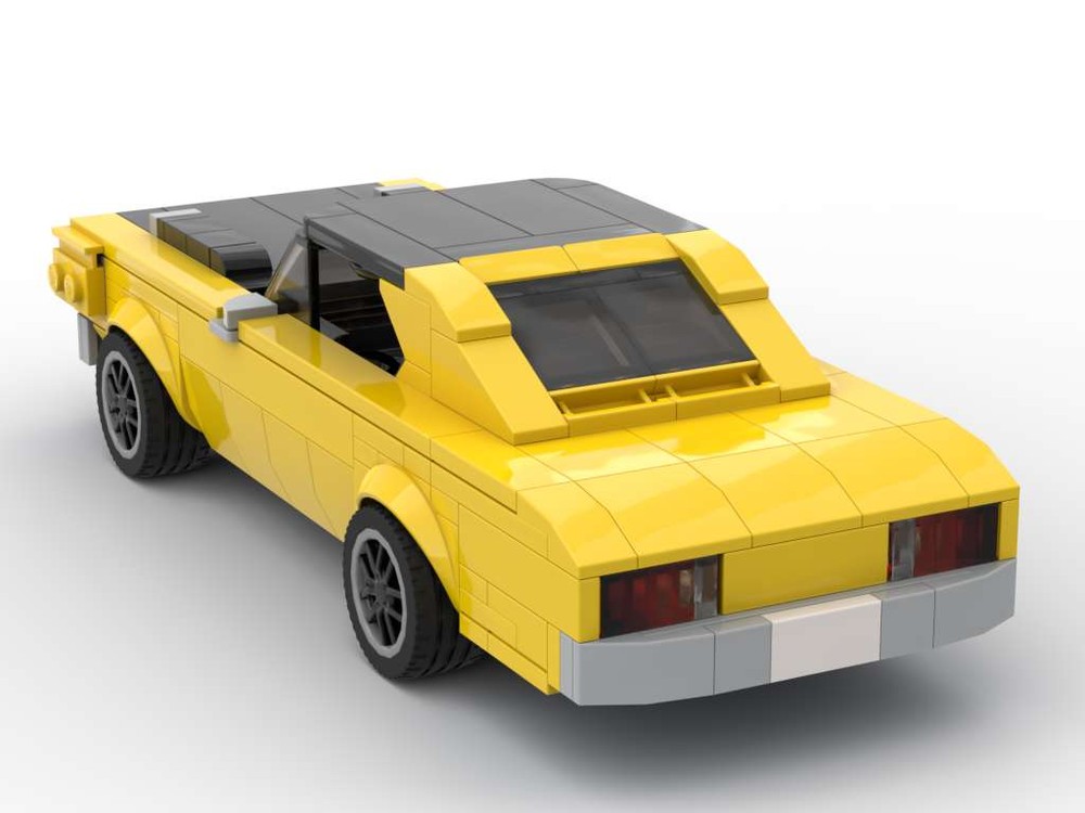 Lego Moc Plymouth Duster By Ibrickeditup Rebrickable Build With Lego
