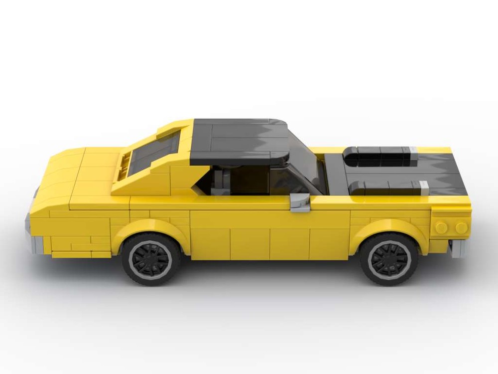 Lego Moc Plymouth Duster By Ibrickeditup Rebrickable Build With Lego