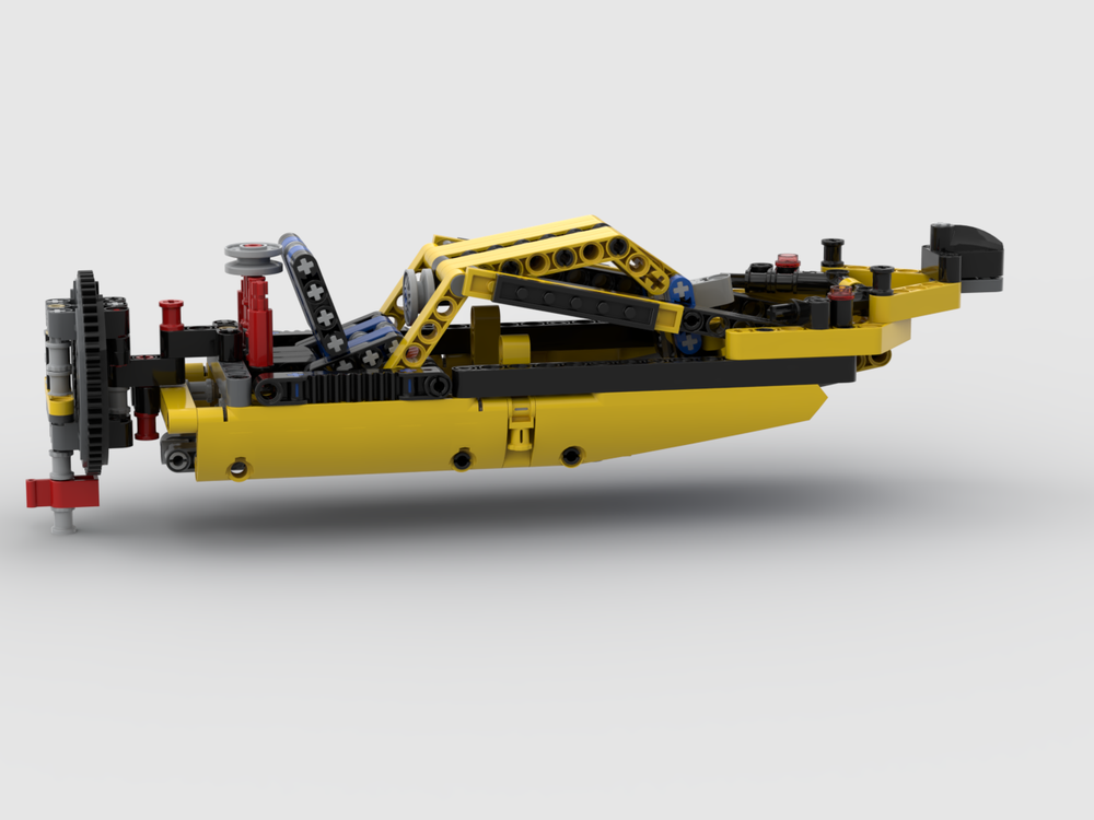 Lego Moc 8053 B Model Car Trailer Boat By Roelofs Creations