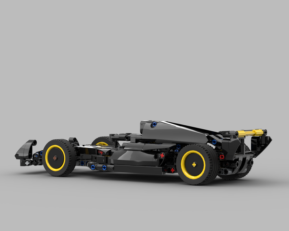 Lego Moc 42151 Formula 1 Car By Mic8per Rebrickable Build With Lego