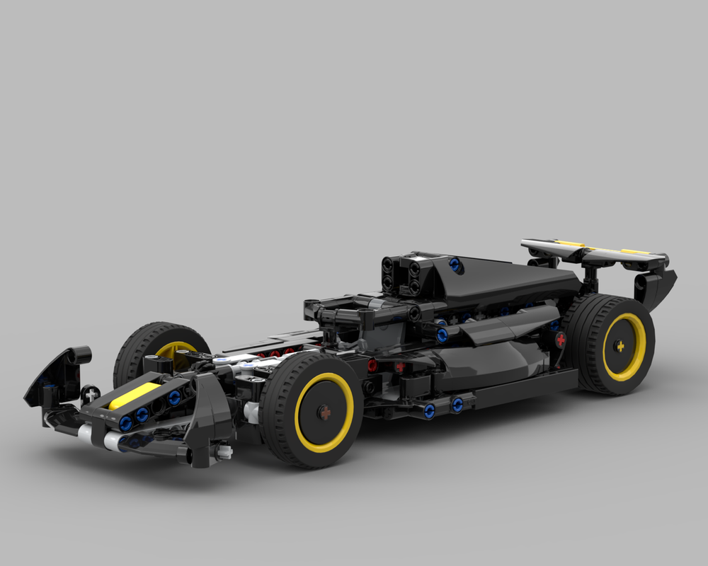 LEGO MOC 42151 Formula 1 Car by mic8per | Rebrickable - Build with LEGO