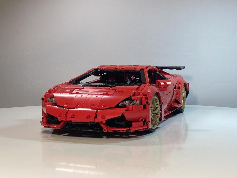 LEGO MOC-133820 1:8 LEGO Technic Lamborghini Huracan V2 by Lego__Bee ...